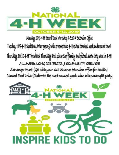 National 4-H Week – Silver City Radio