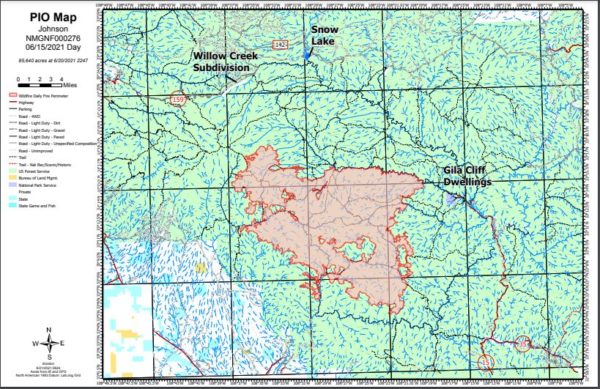 Johnson Fire Map – Silver City Radio